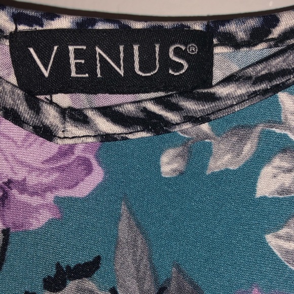 VENUS | Dresses | Venus Floral Animal Print Cold Shoulder Dressl | Poshmark